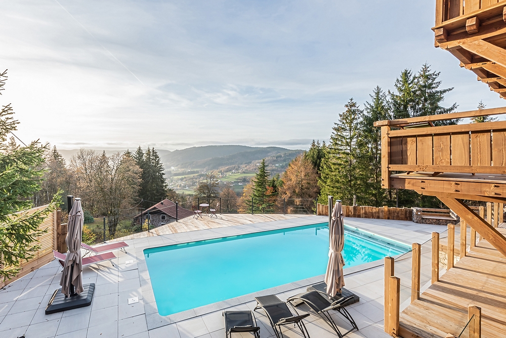 Espace Piscine chalet vosges