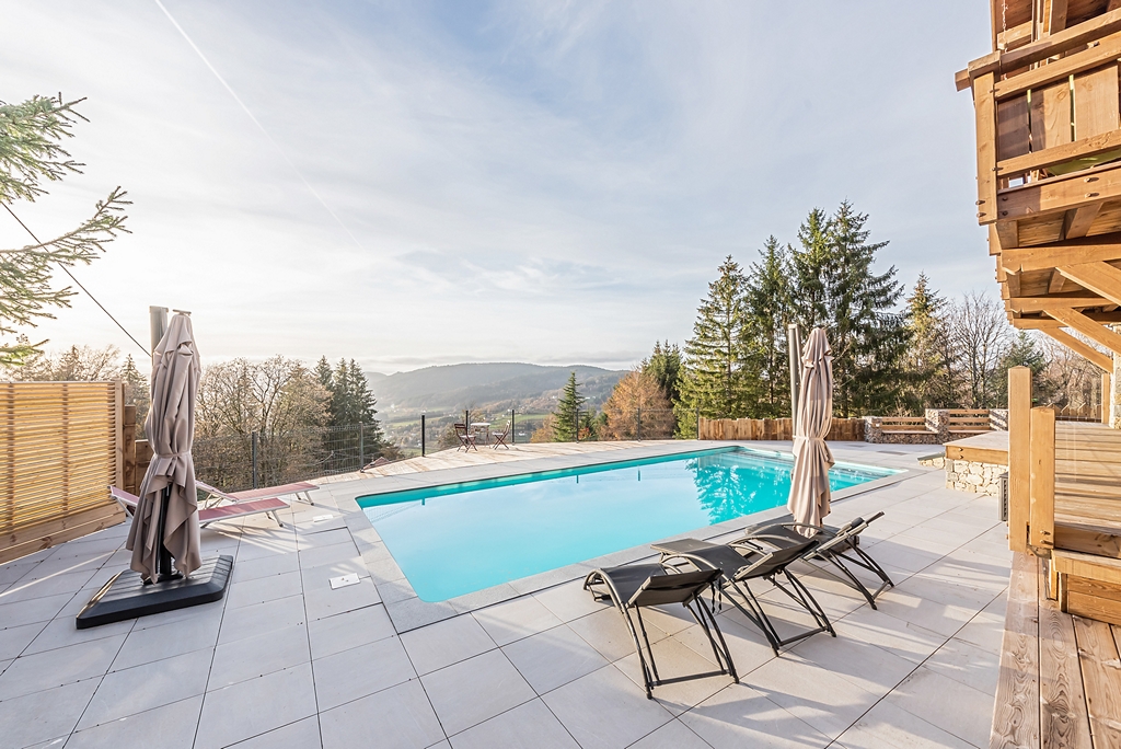 Espace Piscine chalet vosges